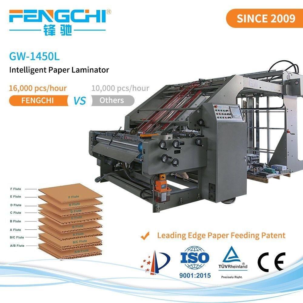 Anticorrosive Litho Laminator Machine with Unique Servo Vacuum Paper ...